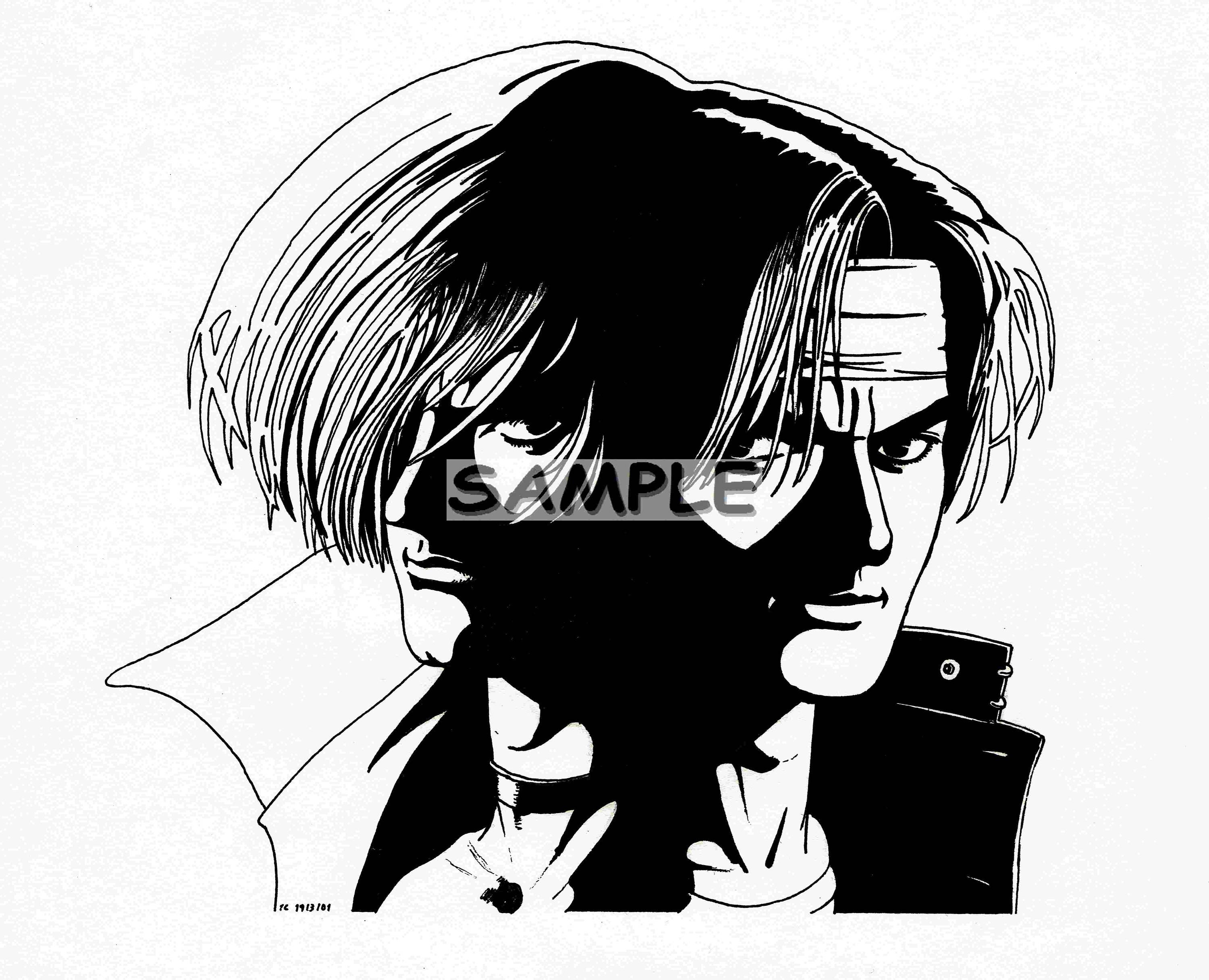King Of Fighters Kyo Drawing