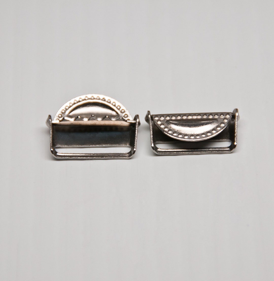 Garter Strap Buckles, Adjusters 20mm (3/4 In) Metal 1 Dozen. - Etsy