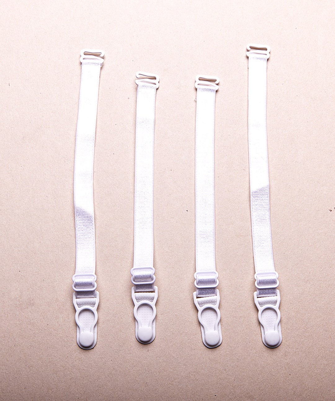 Detachable Suspenders, Garters With Stockings Clips, Satin Elastic ...