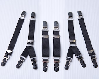 Detachable Garters Y Shape and I Shape With Stockings Clips - Etsy