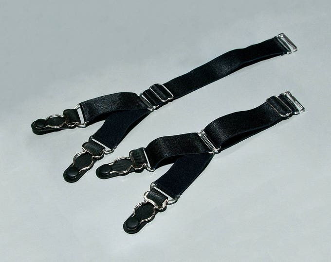 Thigh High Stocking Garter Belt/garter Leggings Wet Look Body Harness ...