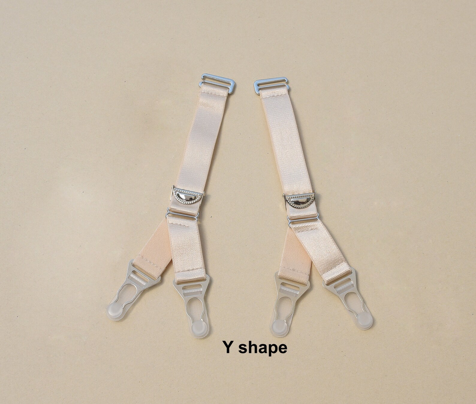 Detachable Garters Y Shape and I Shape With Stockings Clips, Set of 6 ...