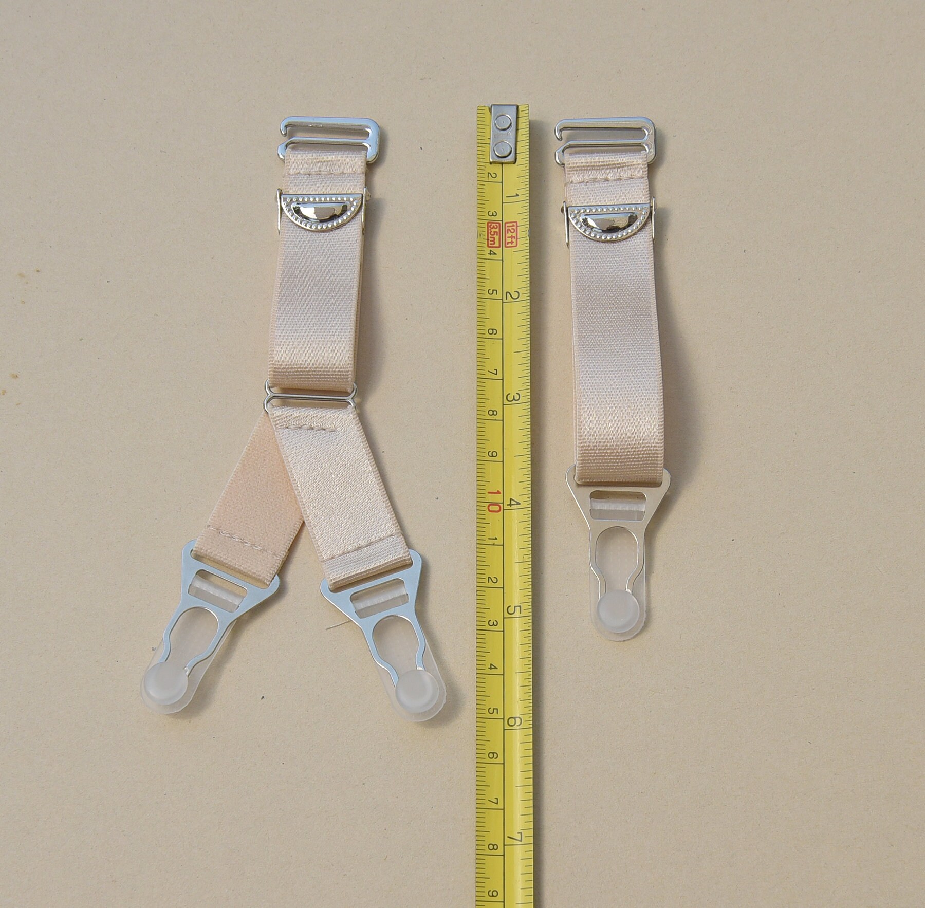 Detachable Garters Y Shape and I Shape With Stockings Clips, Set of 6 ...