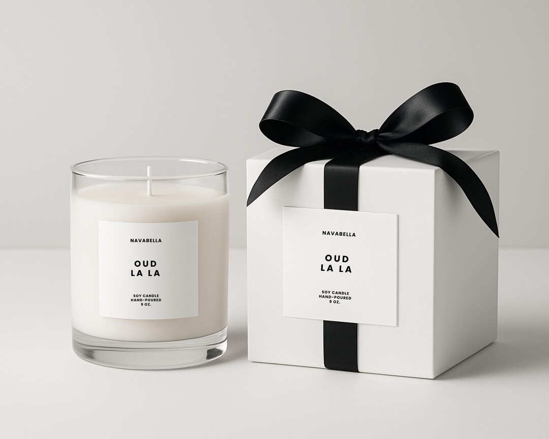 Oud La La Candle – Smoky Oud and Amber Soy Candle | Clean, Warm Home ...