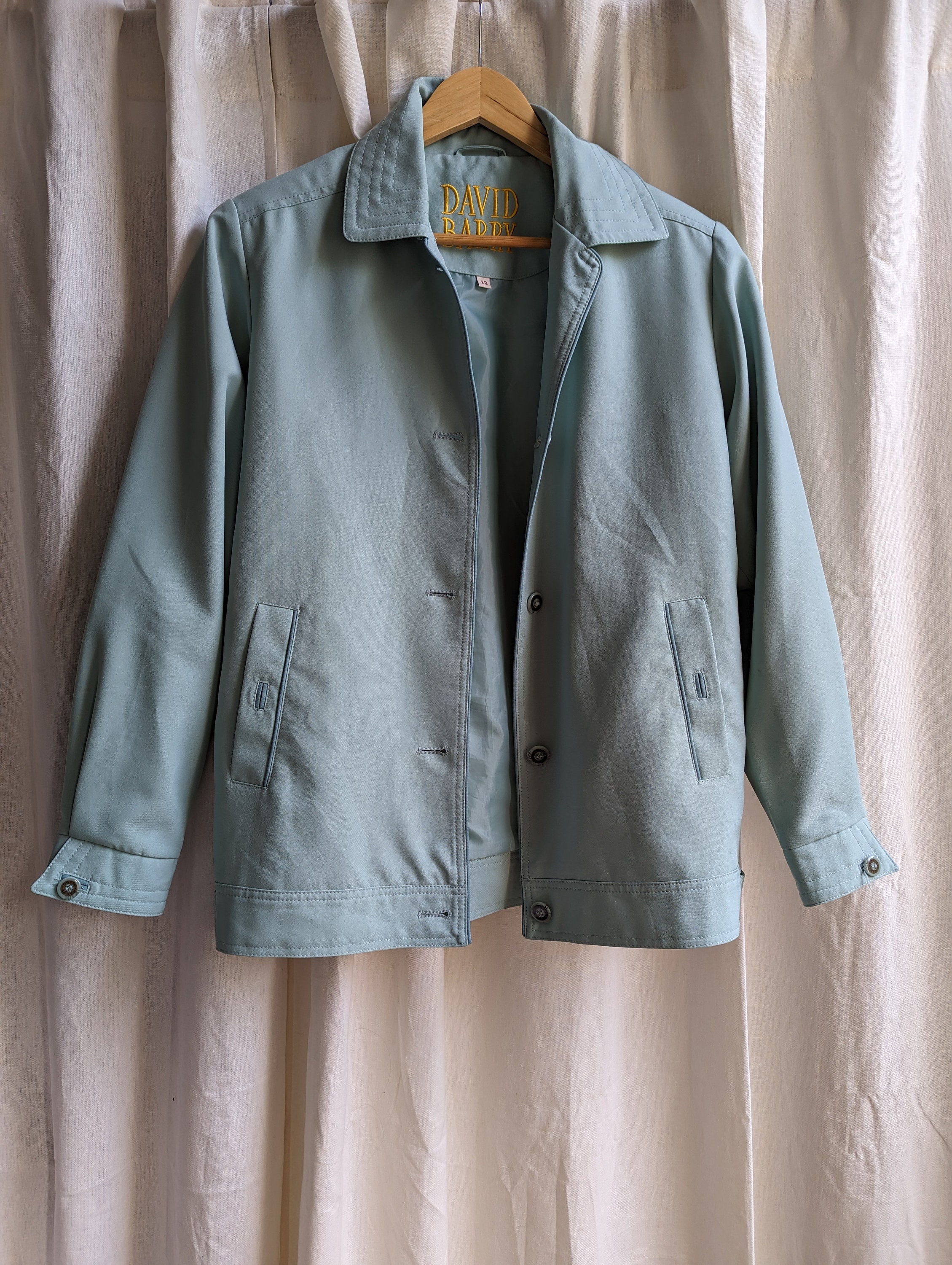 Unisex Vintage Pastel Green Jacket - Etsy Sweden