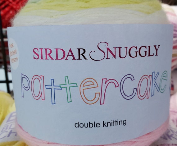 Sirdar Snuggly Pattercake 70/30 Acrylic Nylon Blend | Etsy