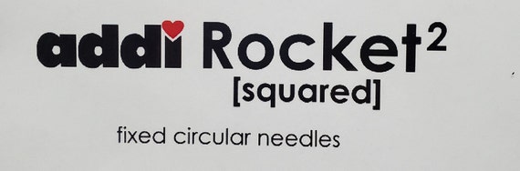 Skacel Addi Rocket Square Knitting Needle Circular | Etsy