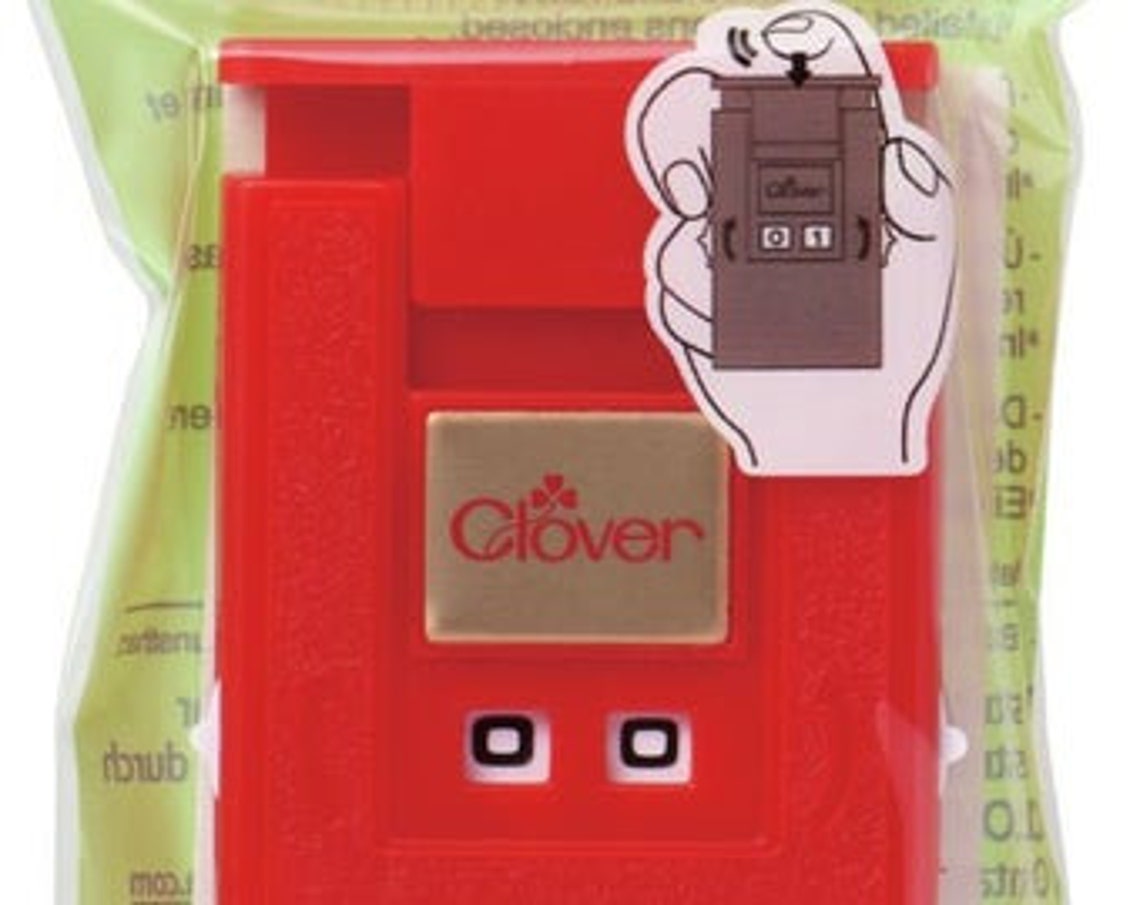 Clover 336 Red Kacha-kacha Knit Counter Counts Rows With Just | Etsy