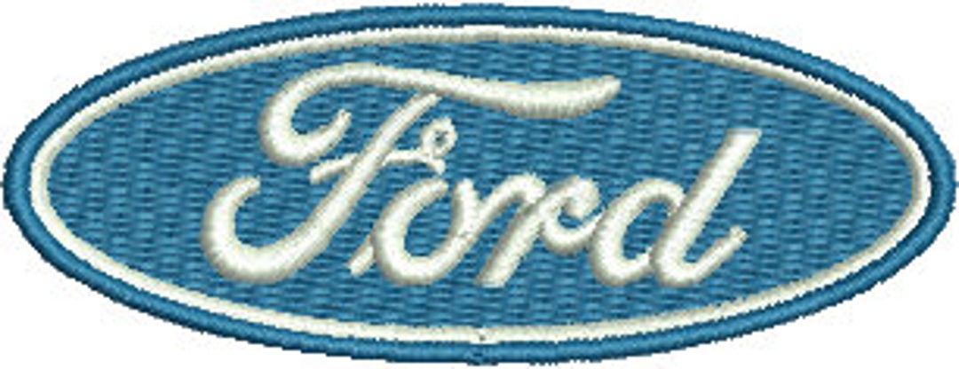 11 Sizes Ford Embroidery Design, Ford Logo Embroidery Design, Machine ...