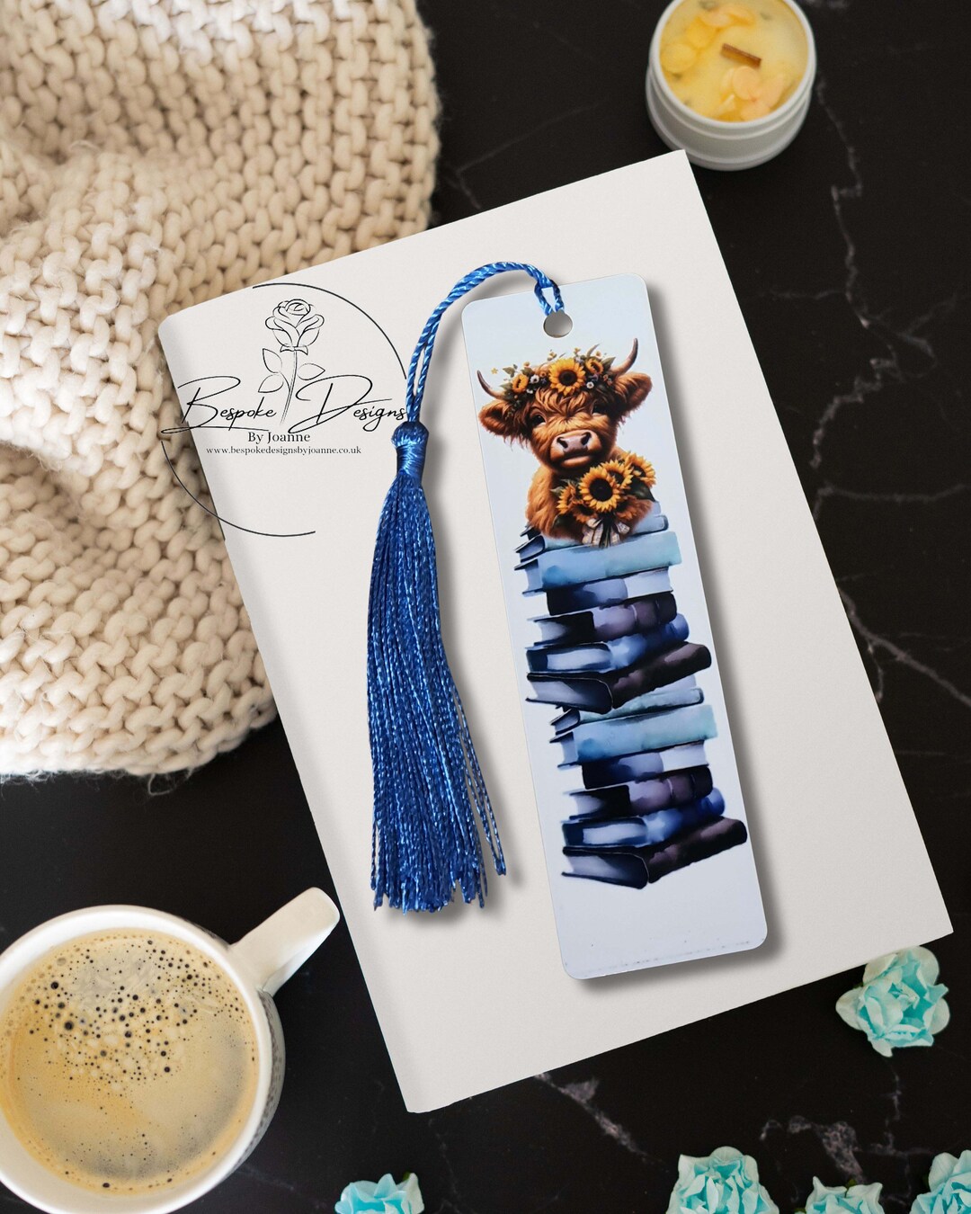Aluminium Custom Bookmarks With Coloured Tassel - Etsy UK
