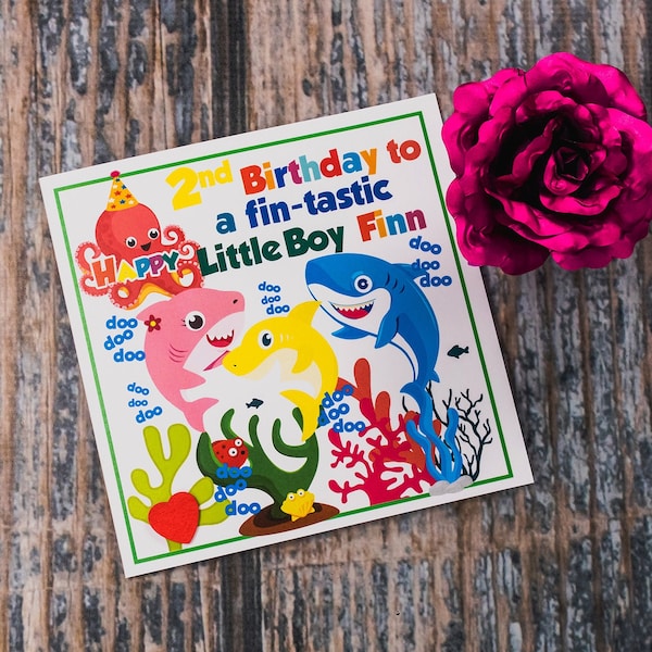 Baby Shark 3rd Birthday Party - Etsy