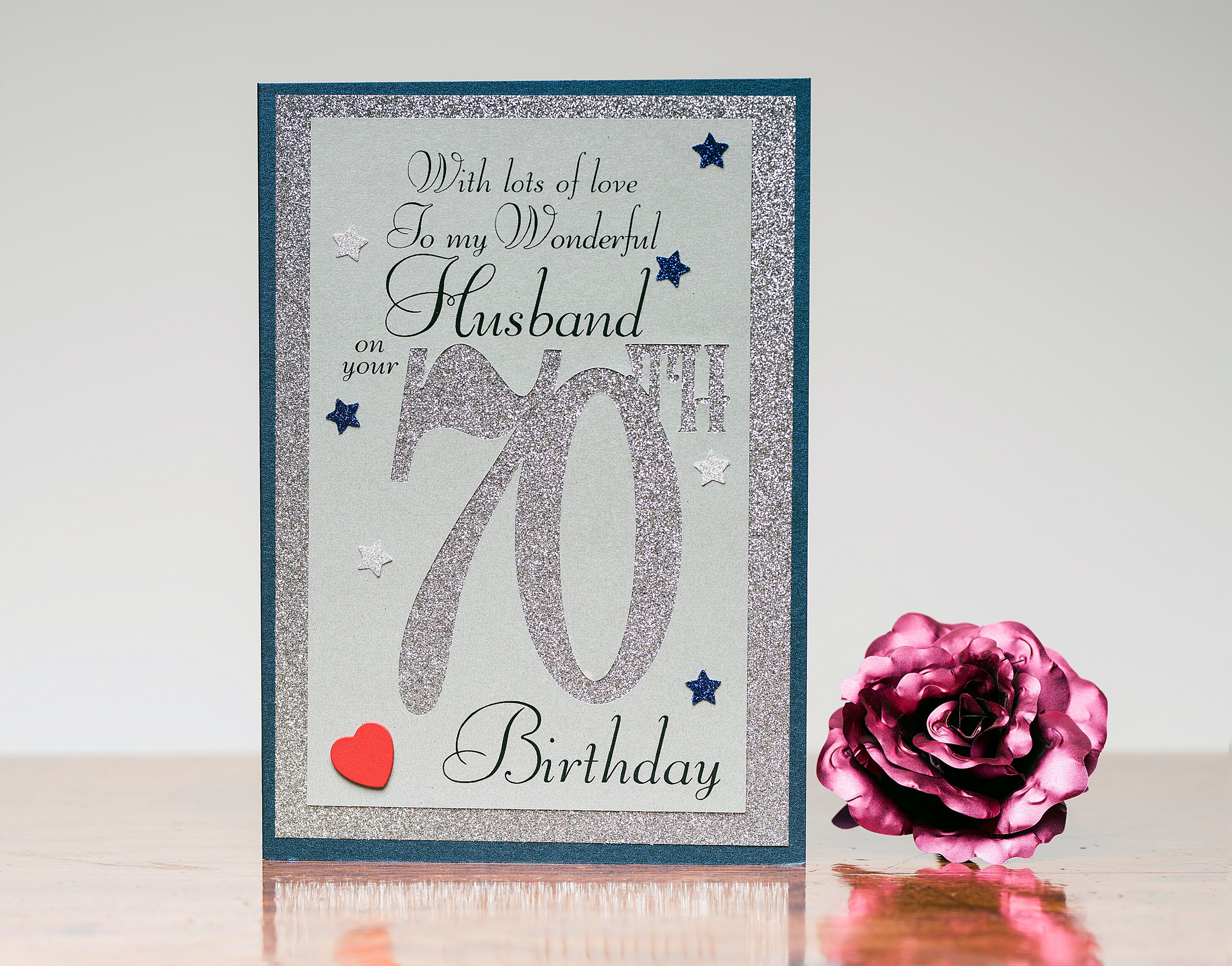 Luxury To My Wonderful Husband 70th Birthday Card Heartfelt Etsy Luxury To My Wonderful Husband 70th Birthday Card Heartfelt Etsy