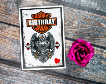 Hot Rod Birthday Card | Etsy
