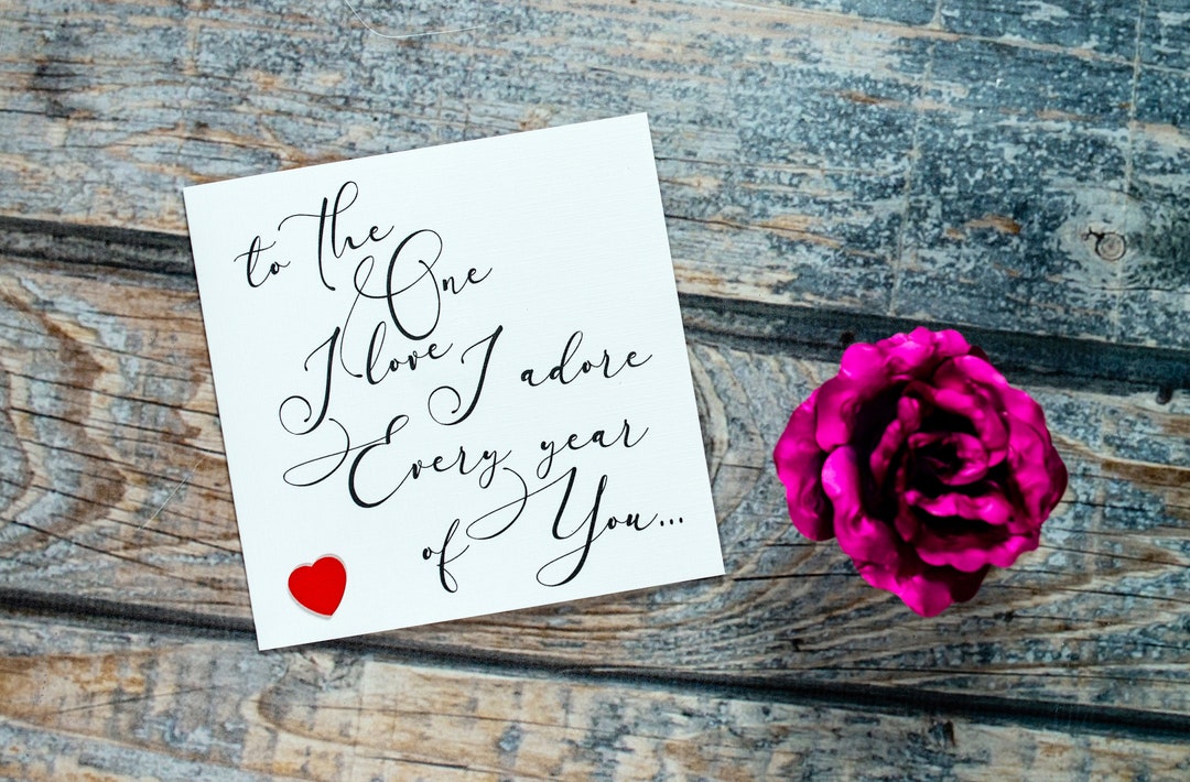Heartfelt Cursive Font Romantic to the One I Love I Adore - Etsy UK