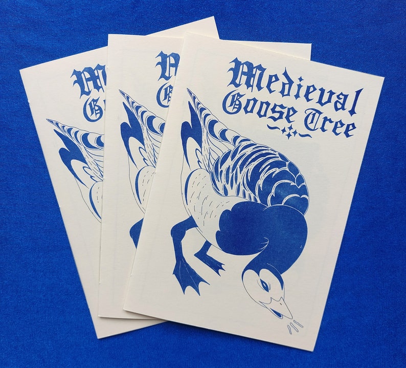 Medieval Goose Tree / Zine - Etsy