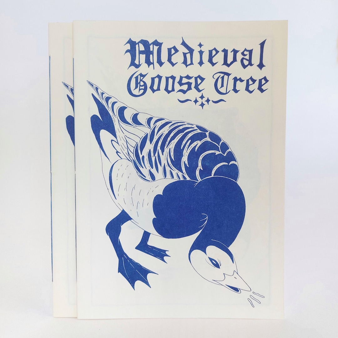 MEDIEVAL GOOSE TREE / Zine - Etsy Australia