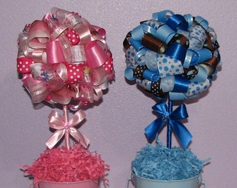 Ribbon topiary | Etsy