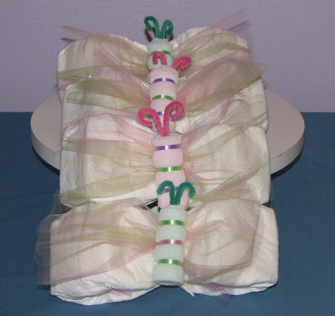 Diaper Butterflies Butterfly Diapers Baby Shower | Etsy