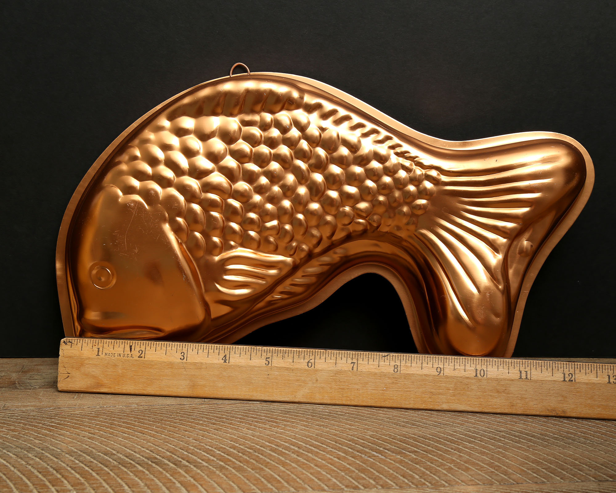 Copper Fish Mold, Vintage Kitchen Decor - Etsy