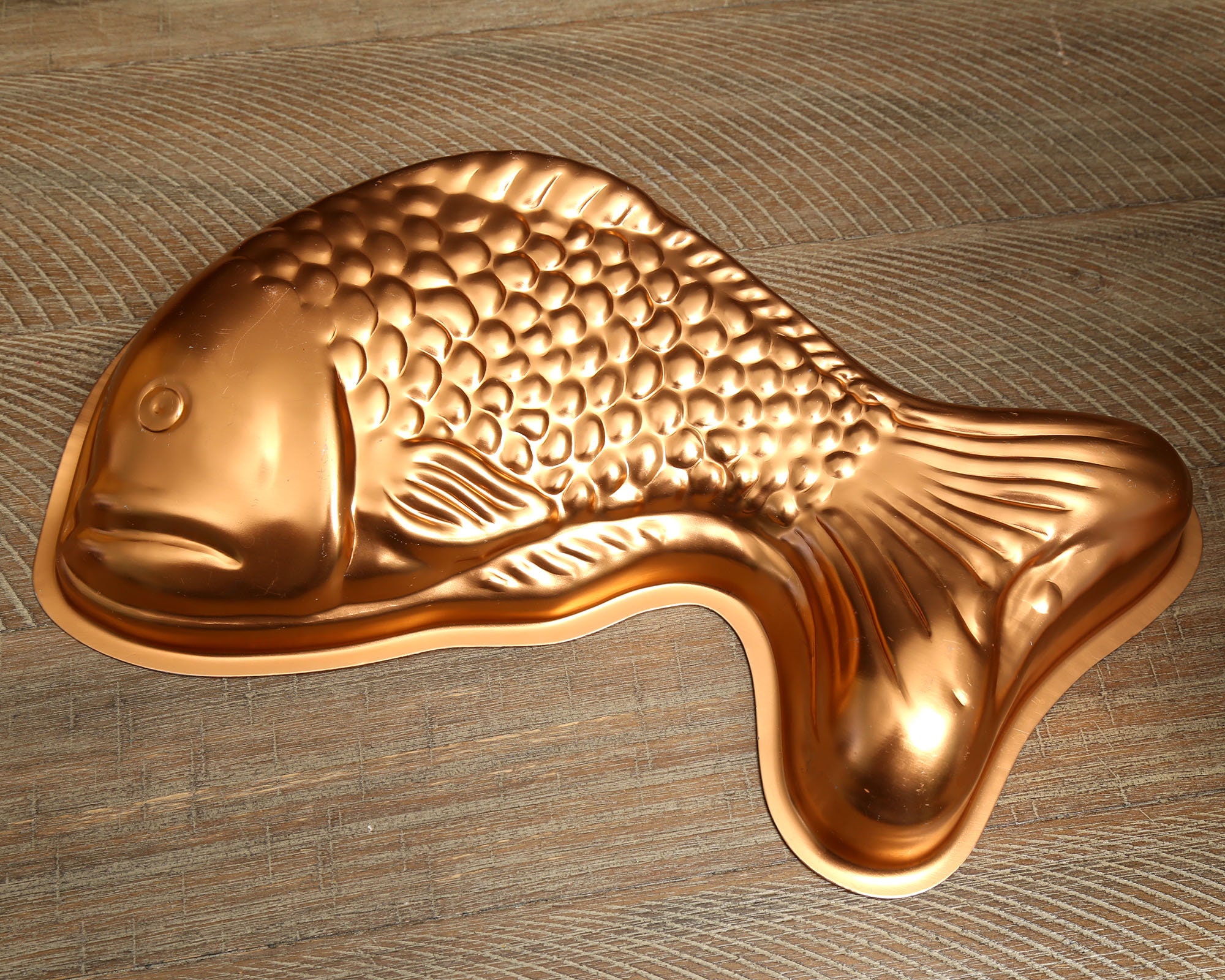 Copper Fish Mold, Vintage Kitchen Decor - Etsy