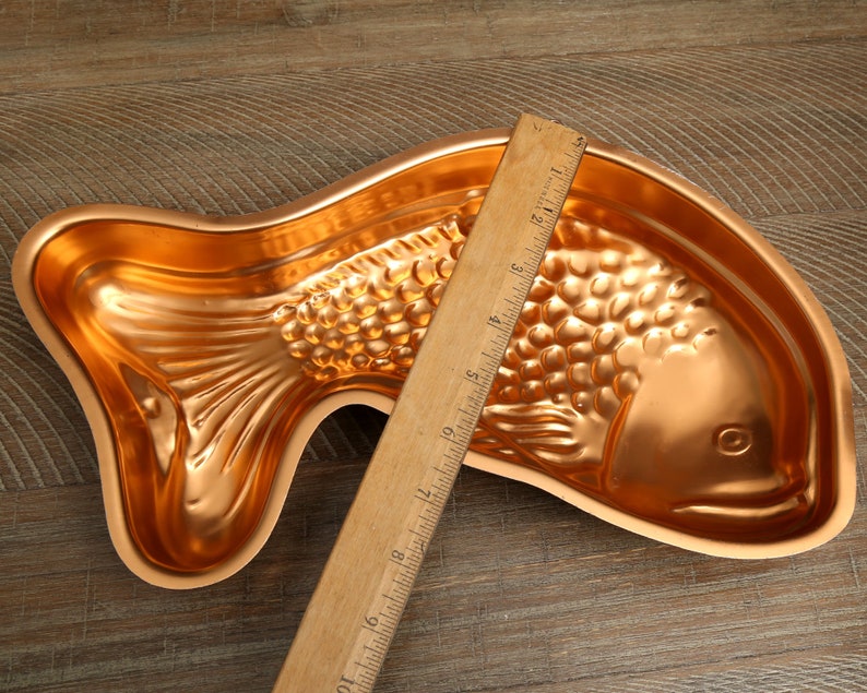 Copper Fish Mold, Vintage Kitchen Decor - Etsy