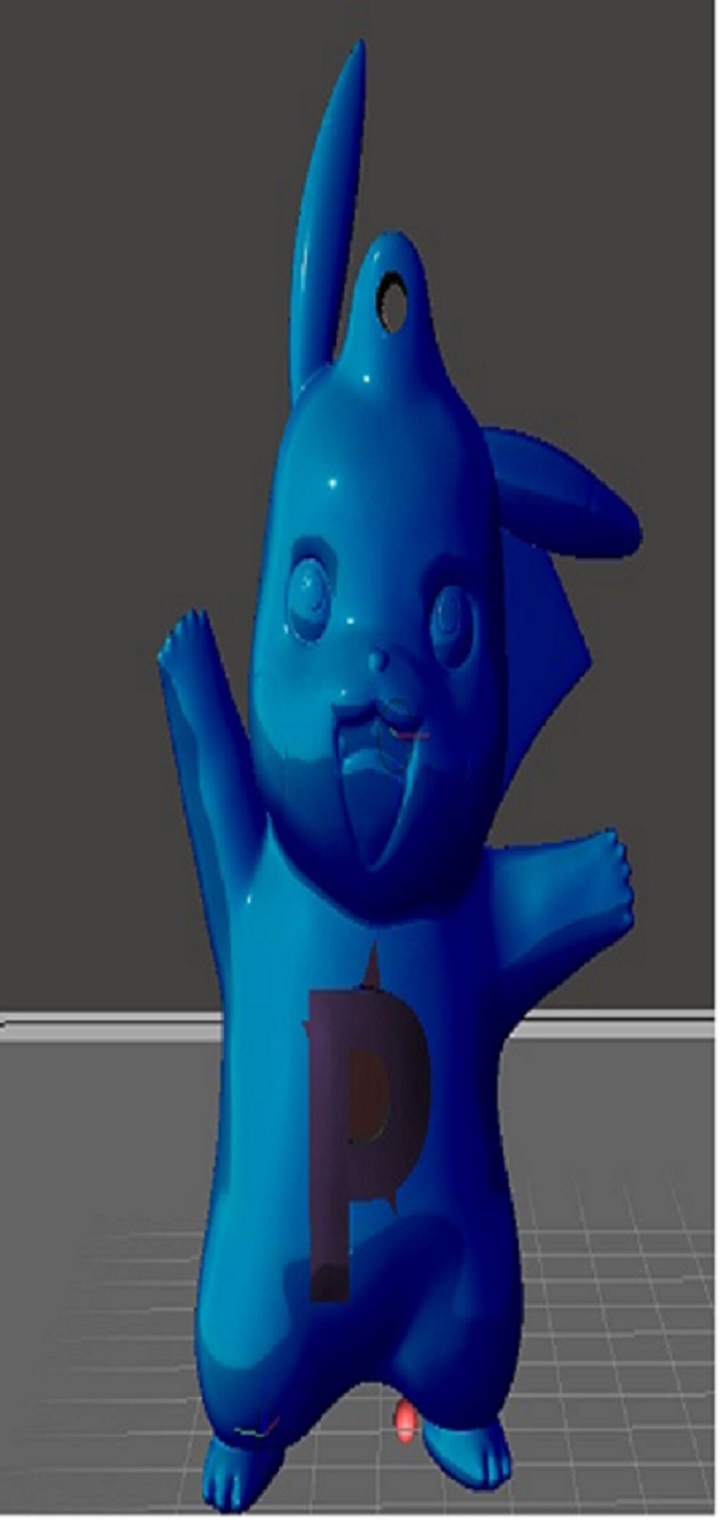 Pikachu Keychain or Pikachu Earring STL File 3D STL Pikachu Earrings - Etsy