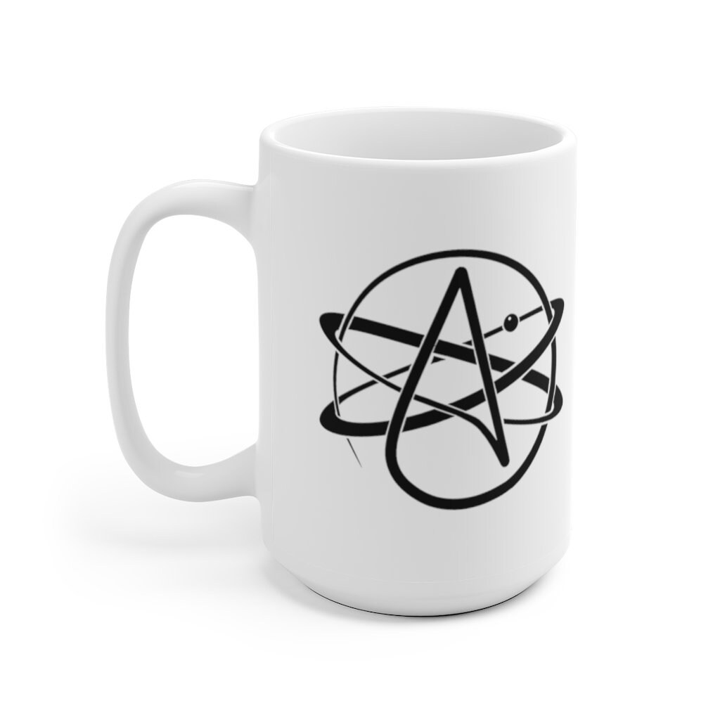 Atomic Whirl Ceramic Coffee Mug. Scientist Gift, Physics Mug, Biologist ...