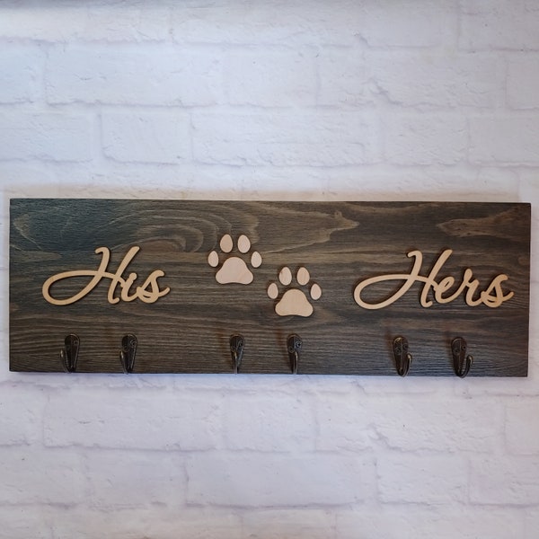 Wooden Key Holder - Etsy