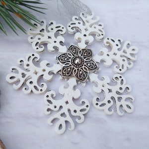 Music Note Angel Treble Clef Ball Snowflake Christmas Tree Ornaments ...