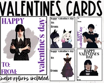 Wednesday Valentine - Etsy