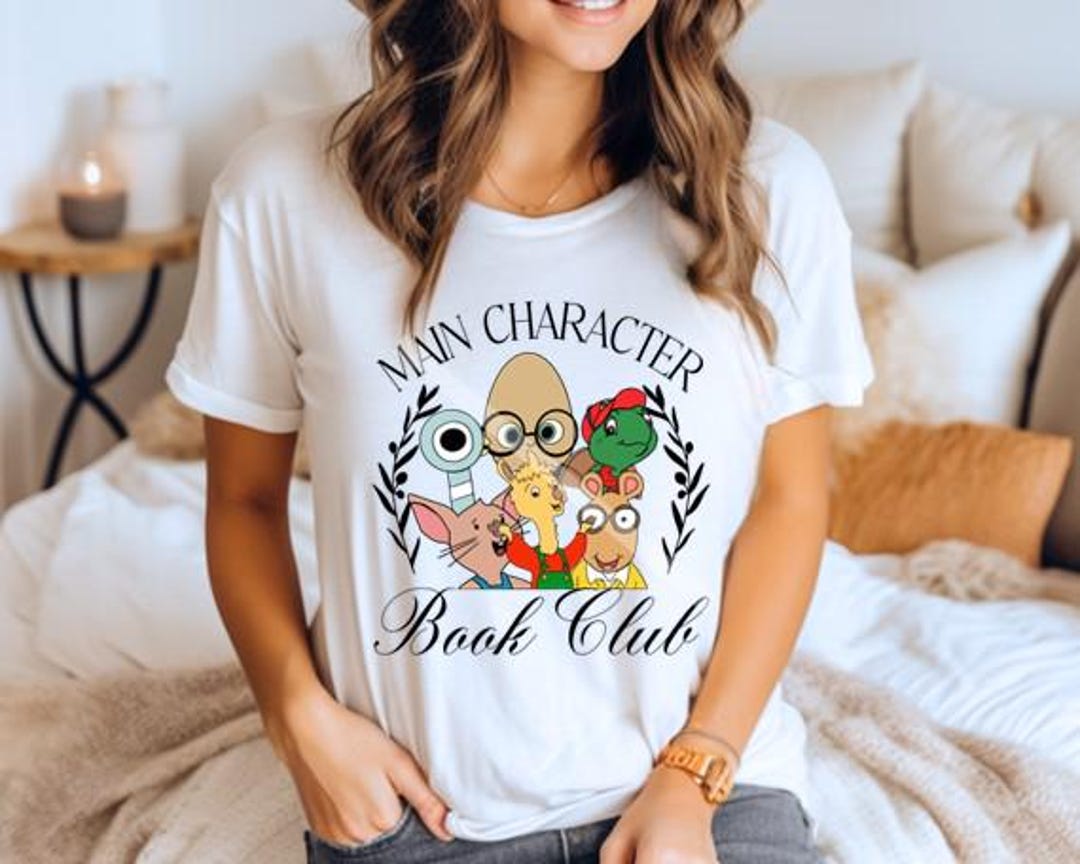 Main Character Book Club Classic Children's Book Inspired T-shirt Book ...