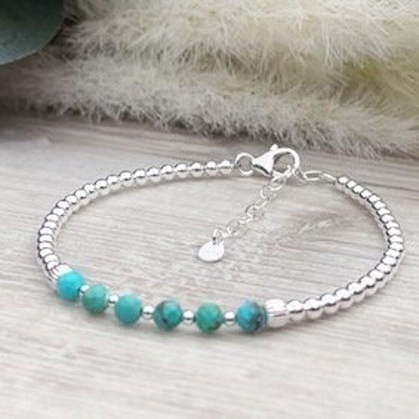 Genuine Turquoise Bracelet - Etsy