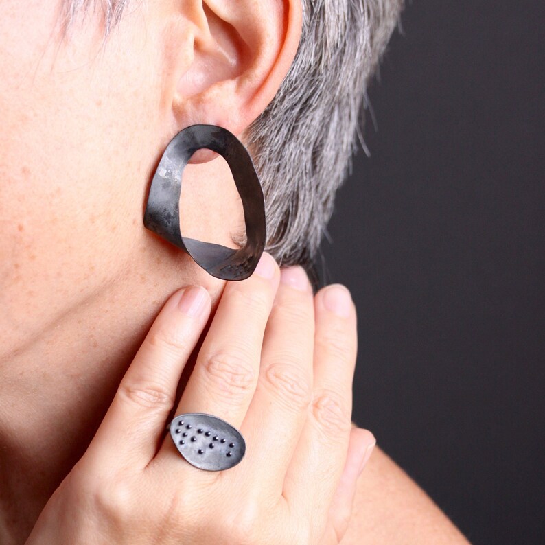 Transformation of Objects Extra Large Statement Hoops Oversized ...