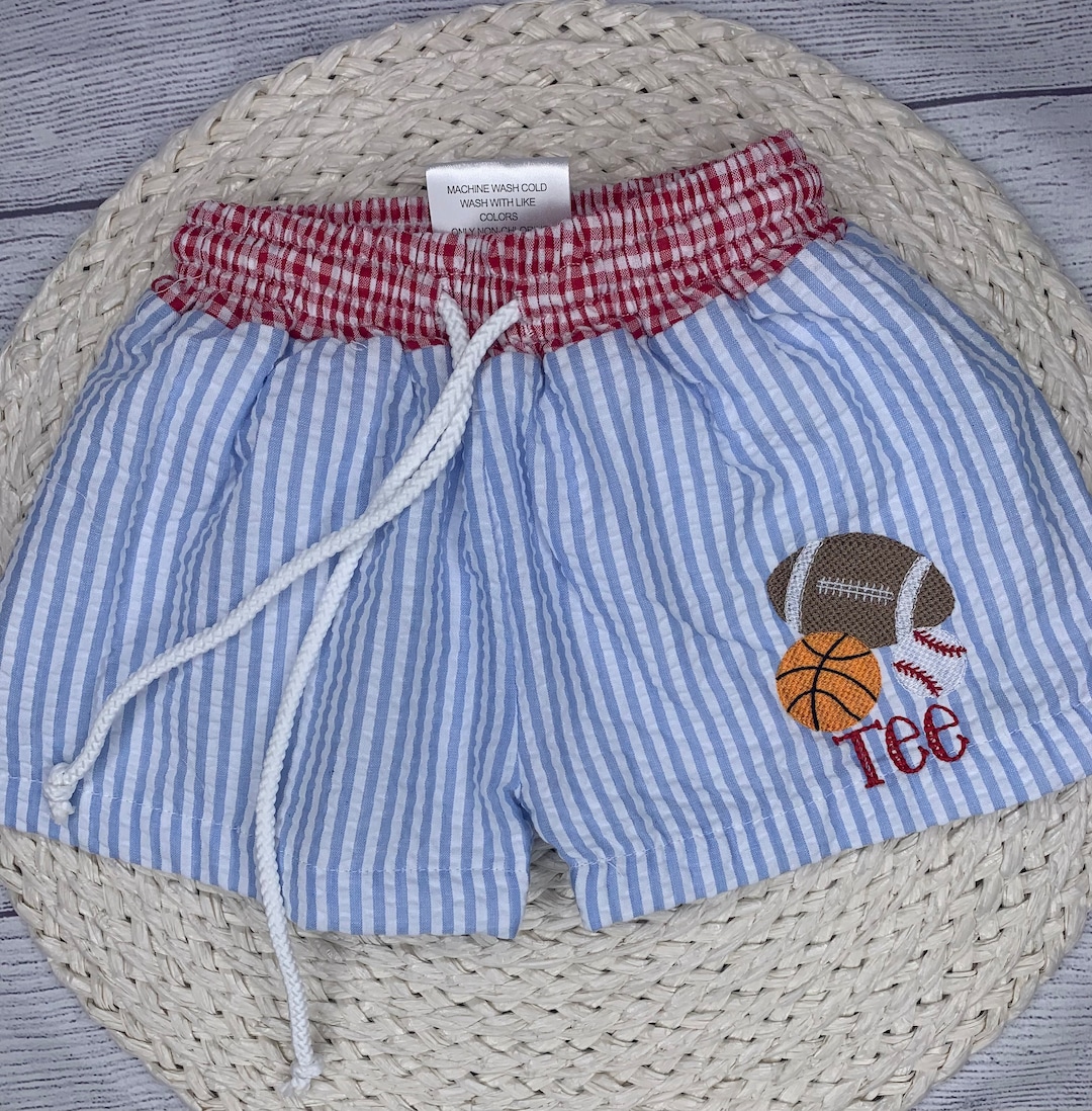 Embroidered Swim Trunks | Personalized Sports Swim Trunks | Beach Wear ...