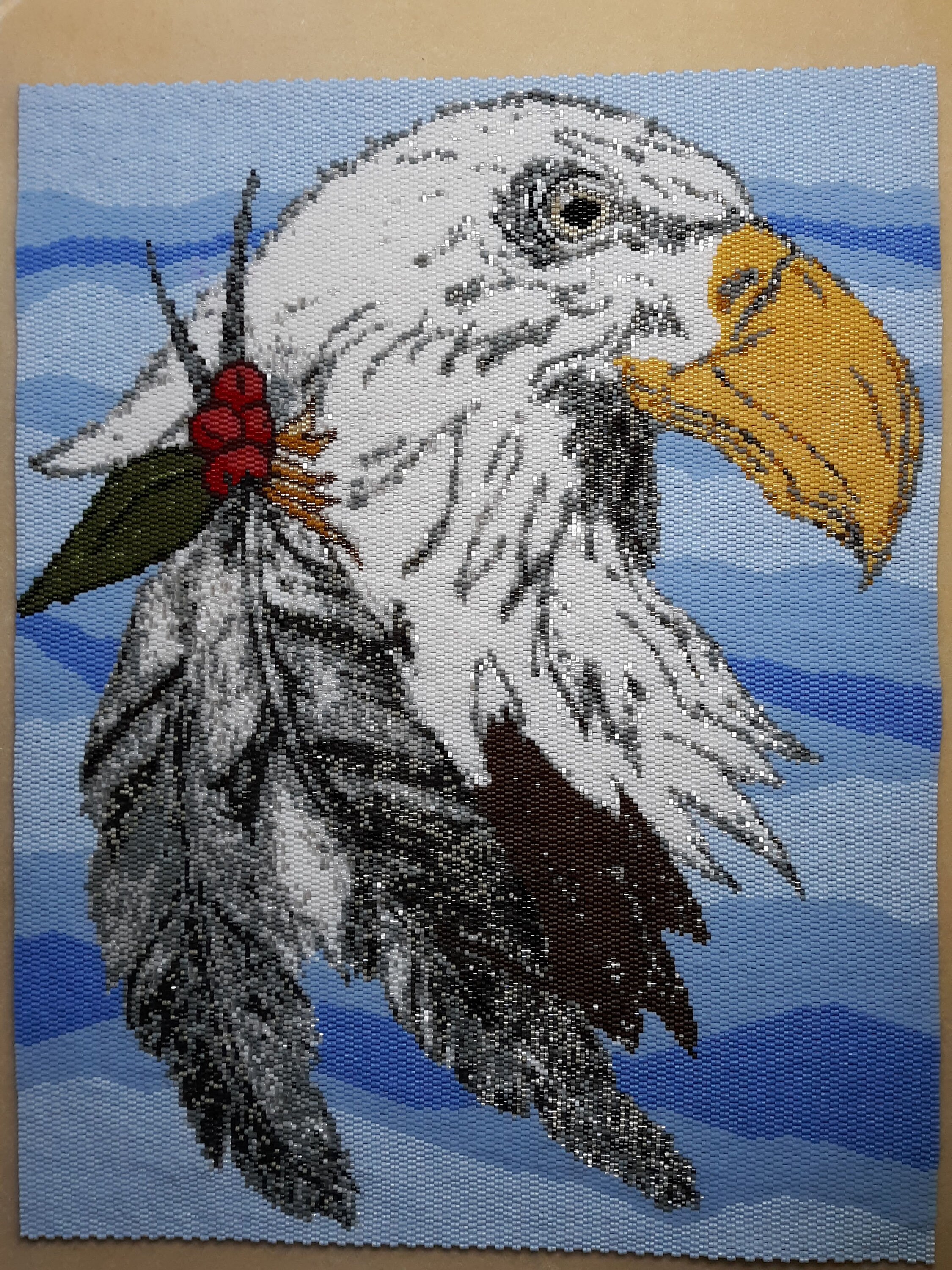 PATTERN, Bald Eagle Two-drop Peyote Tapestry - Etsy