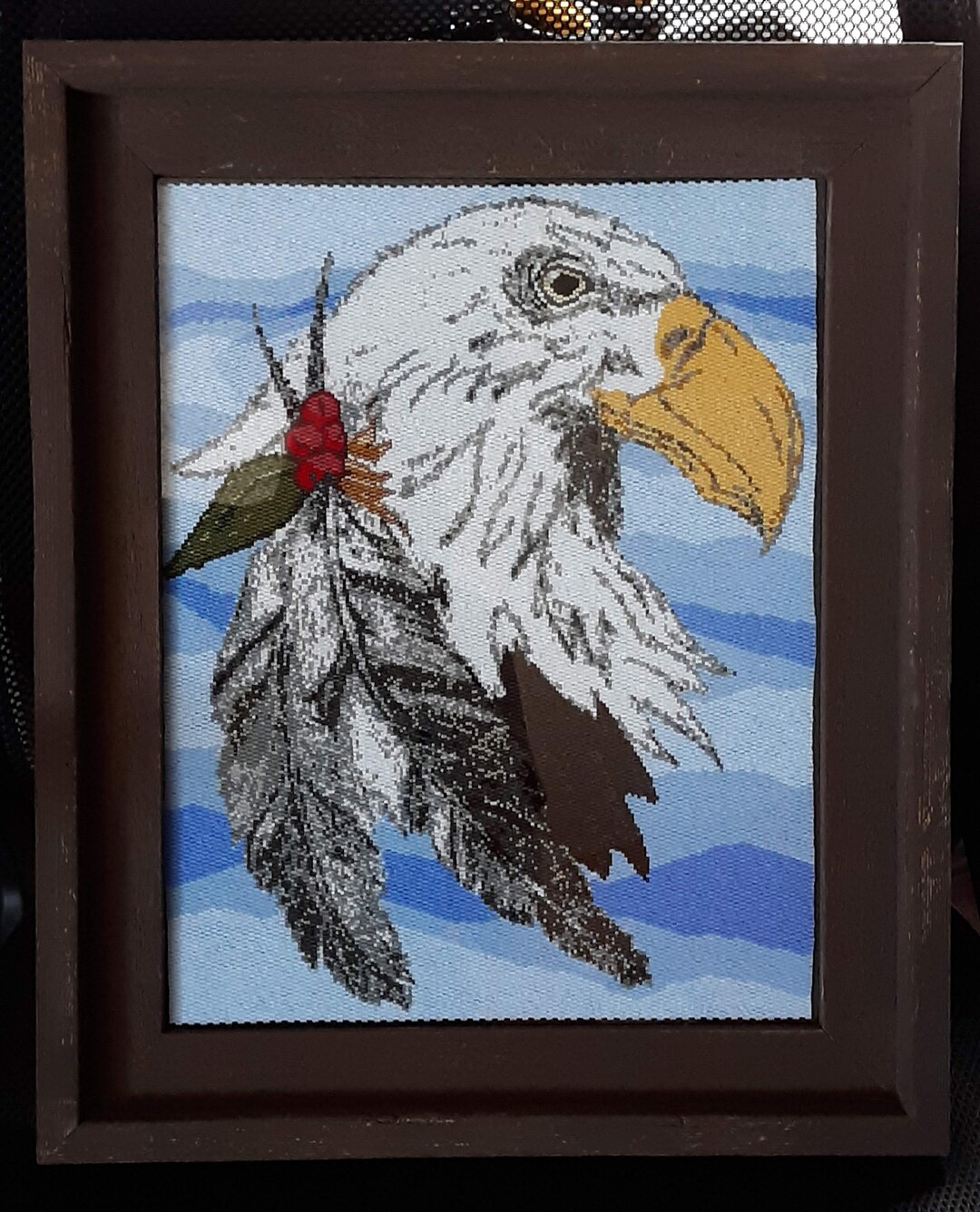PATTERN, Bald Eagle Two-drop Peyote Tapestry - Etsy