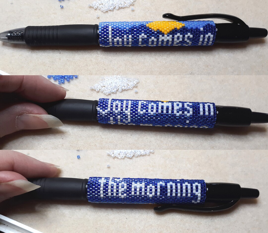 PATTERN, Joy Comes in the Morning Pen Cover - Etsy