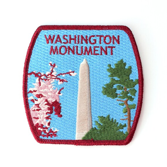 Official Washington Monument Souvenir Patch D.C. DC Park | Etsy