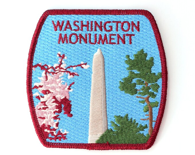 Official Washington Monument Souvenir Patch D.C. DC Park George ...