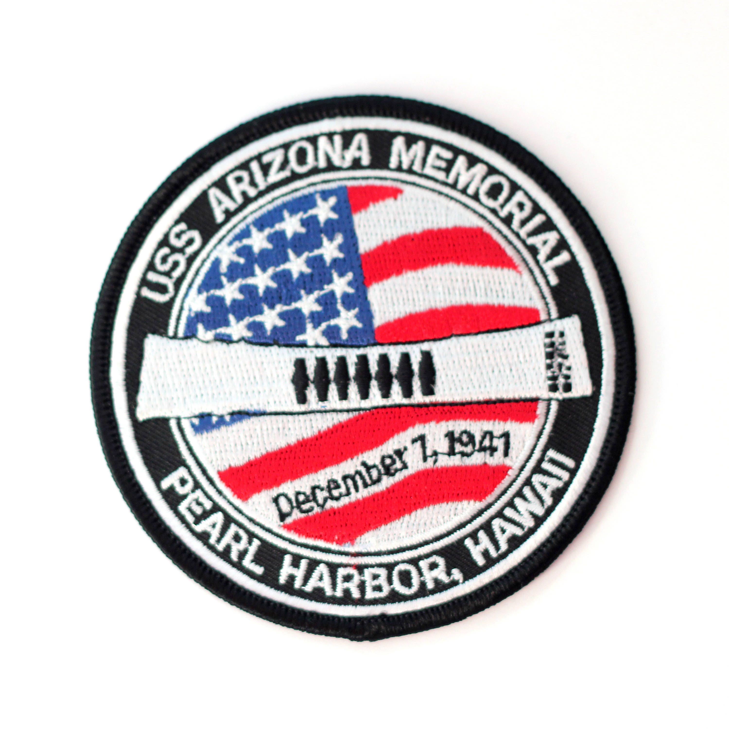Official USS Arizona National Memorial Pearl Harbor Souvenir Patch ...