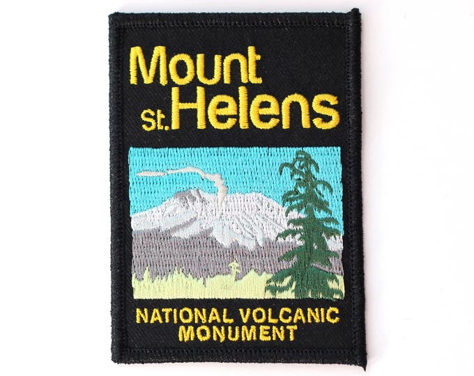 Official Mount St. Helens National Volcanic Monument Souvenir Patch ...