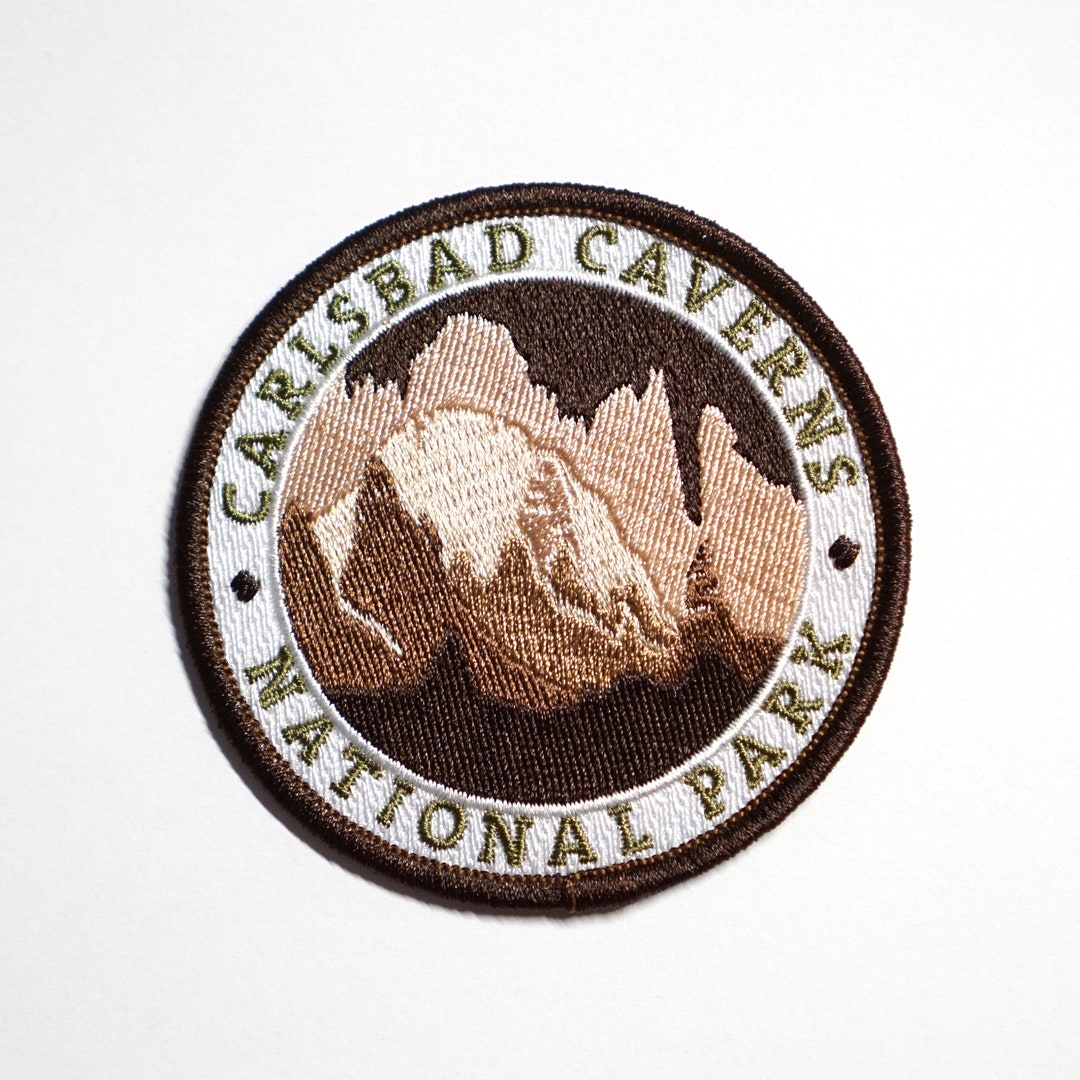 Official Carlsbad Caverns National Park Souvenir Patch New Mexico Iron ...