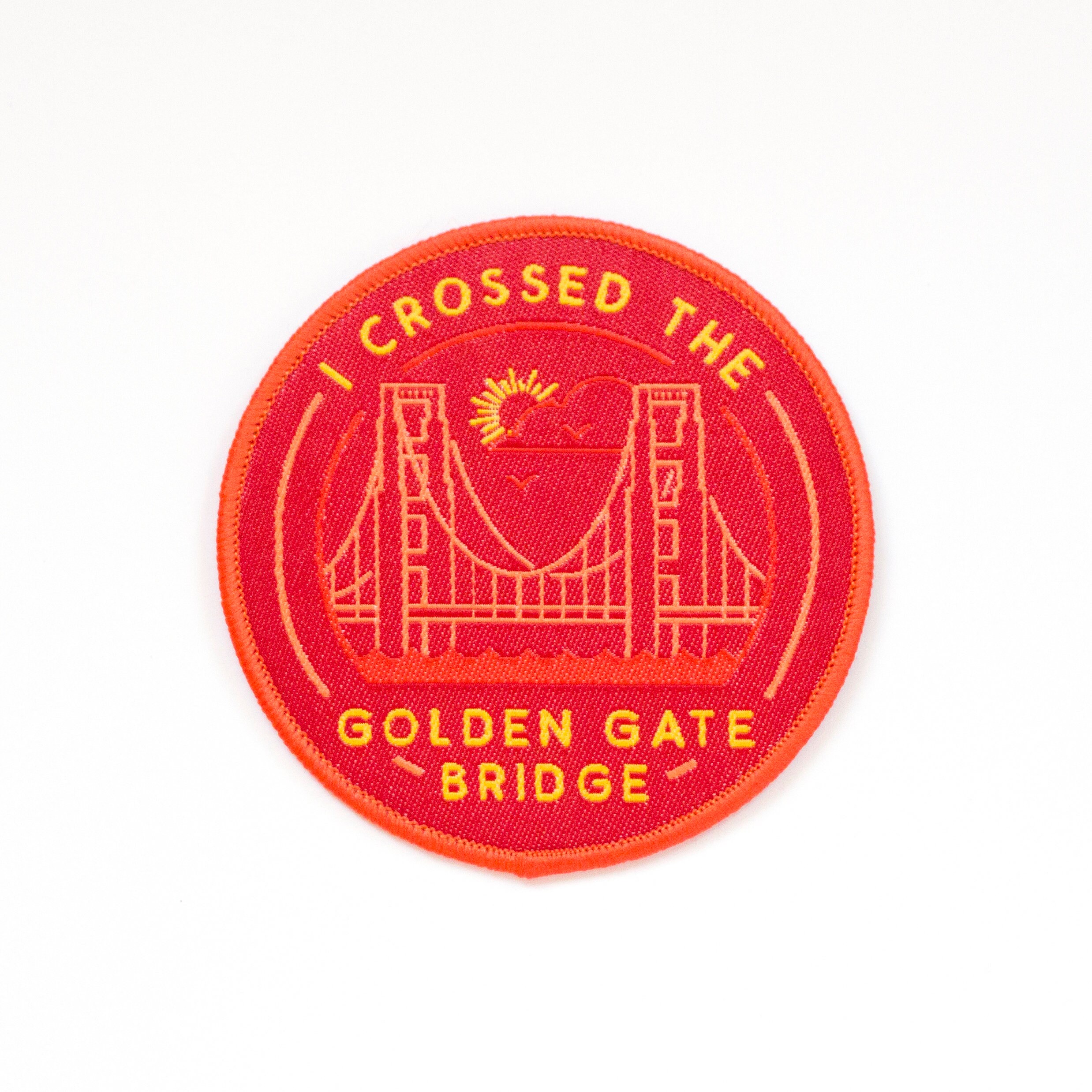 I Crossed the Golden Gate Bridge Official Souvenir Patch | Etsy