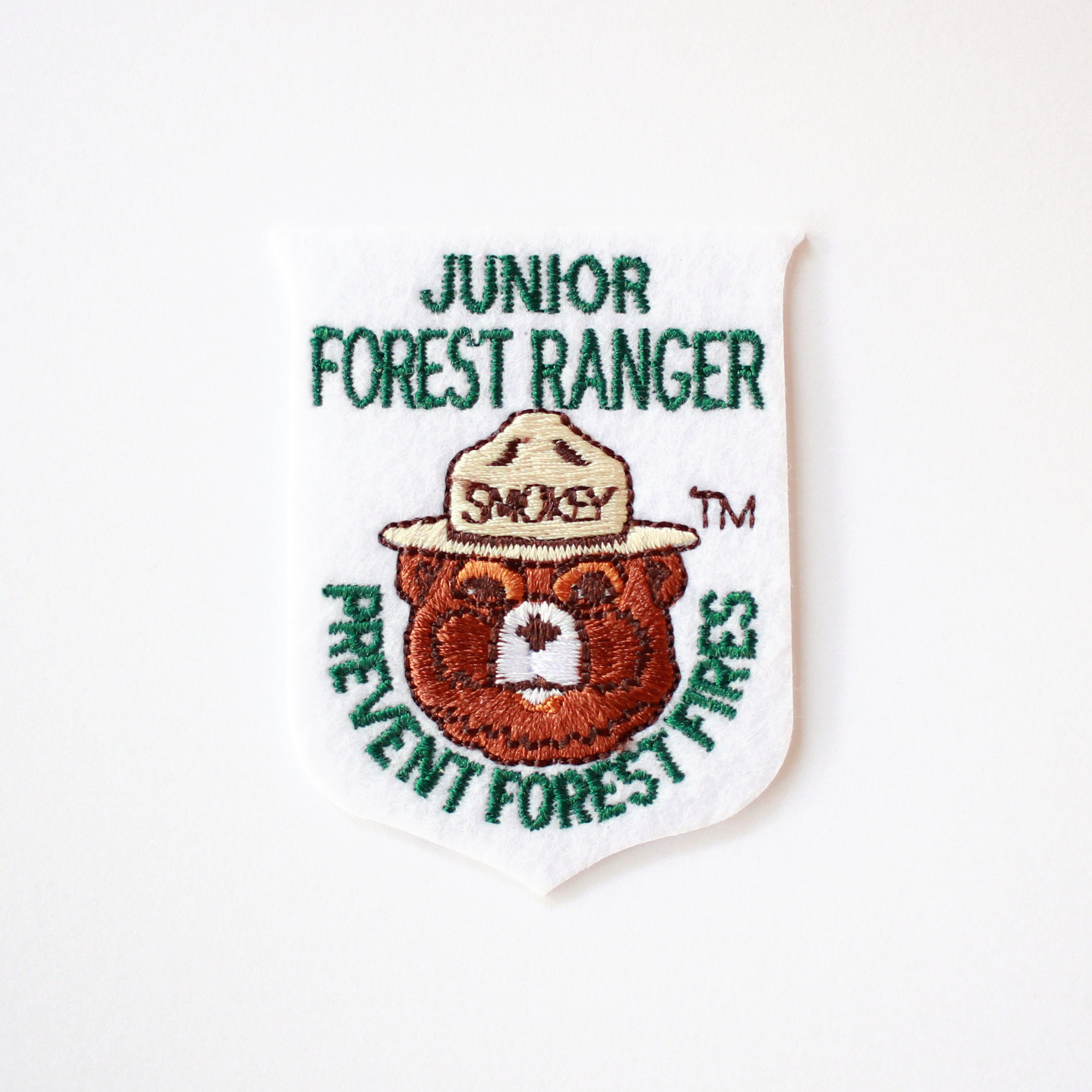 Official Smokey Iron on Patch - US Forest Service - Smoky the Bear ...