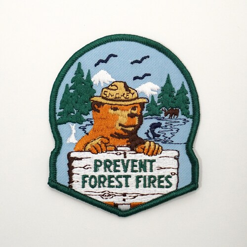 Official Smokey Iron on Patch United States Forest Service - Etsy