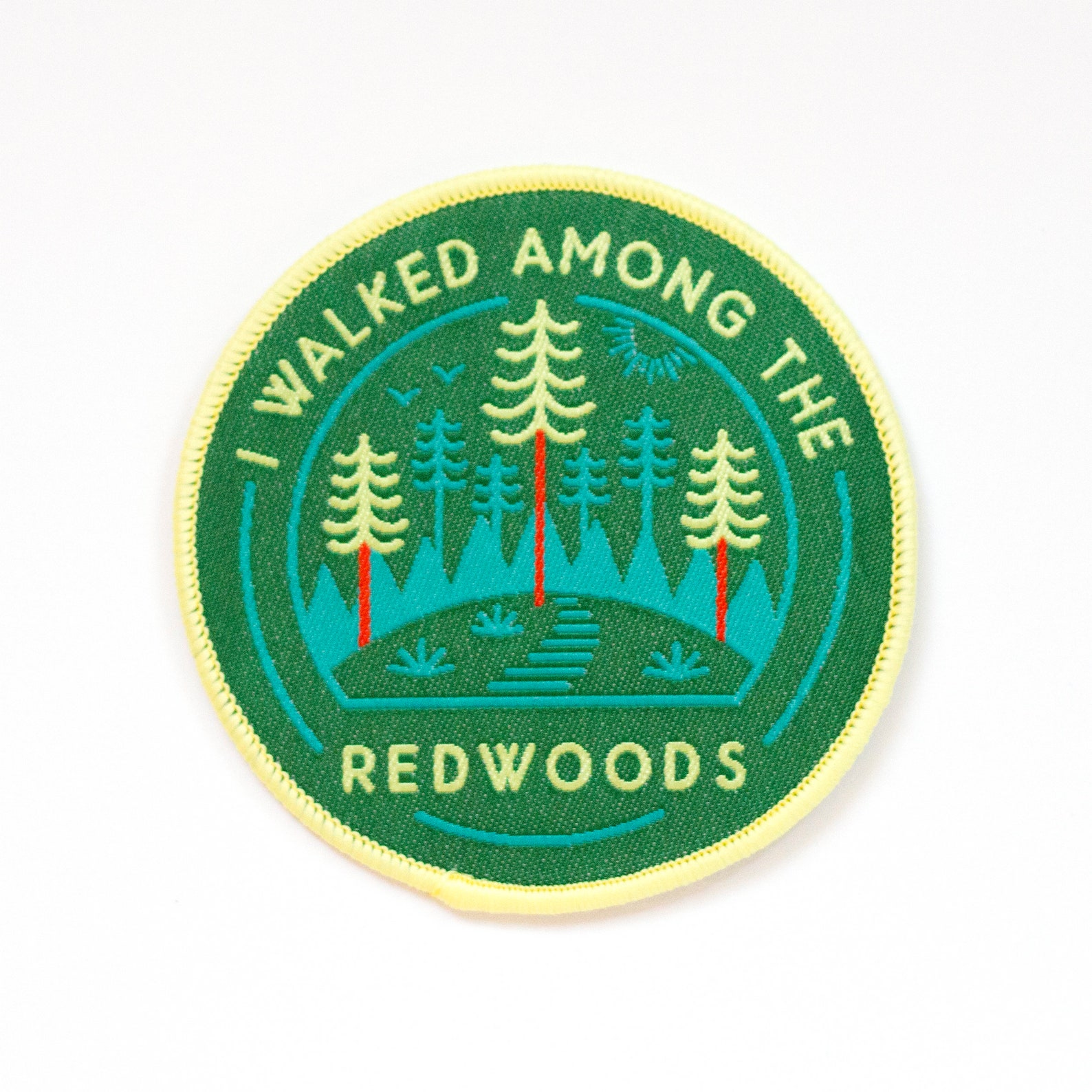 I Walked Among the Redwoods Official Souvenir Patch Muir Woods National ...