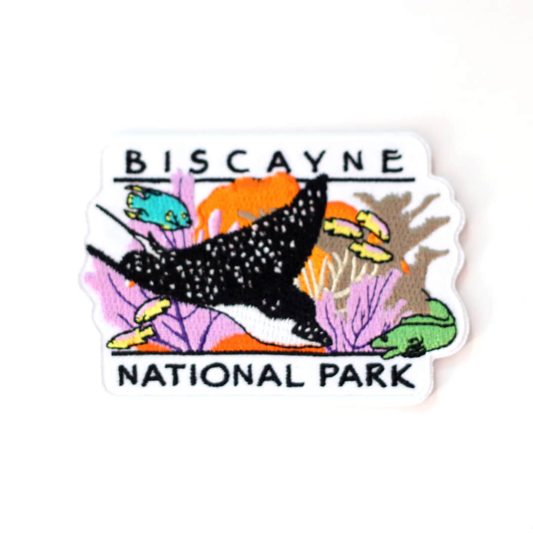 Official Biscayne National Park Souvenir Patch Florida Keys FREE ...