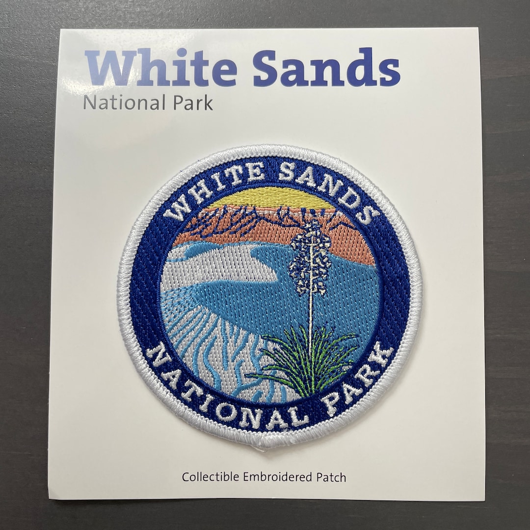 Official White Sands National Monument Souvenir Patch New Mexico Park ...
