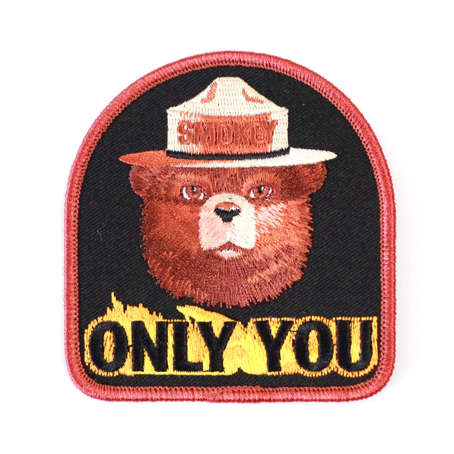 Official Smokey Bear Only You Souvenir Iron on Patch Only - Etsy