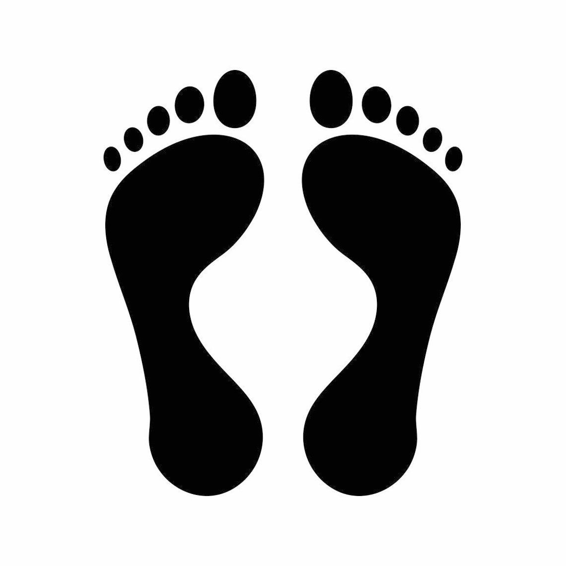 Fuß Füße Schritt Grafiken SVG Dxf EPS Png Cdr Ai Pdf Vektor | Etsy